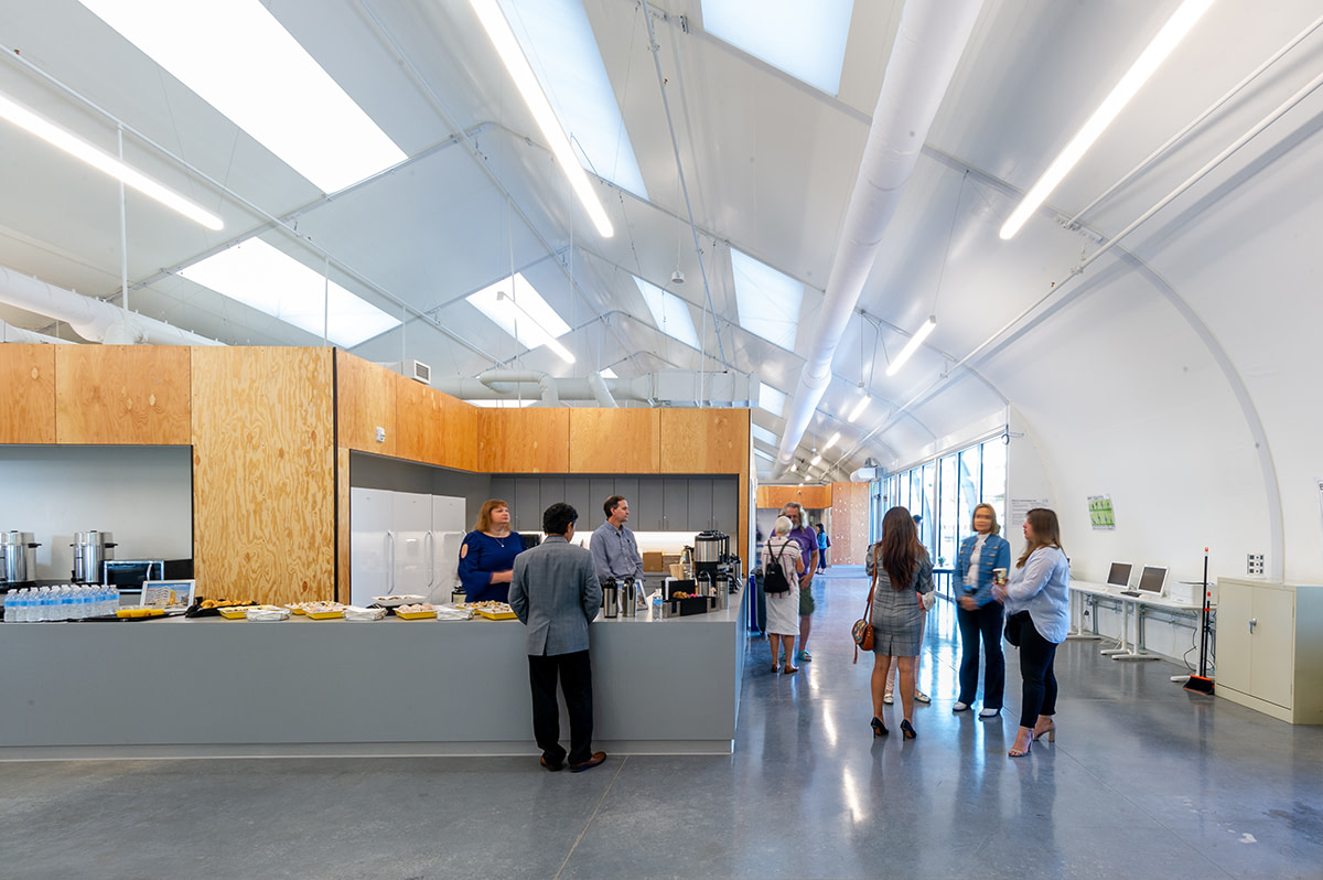 Sprung Structures Navigation Center - Housing Innovation Collaborative