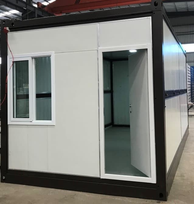 Foldable Container by Safe Room Designs - Housing Innovation Collaborative